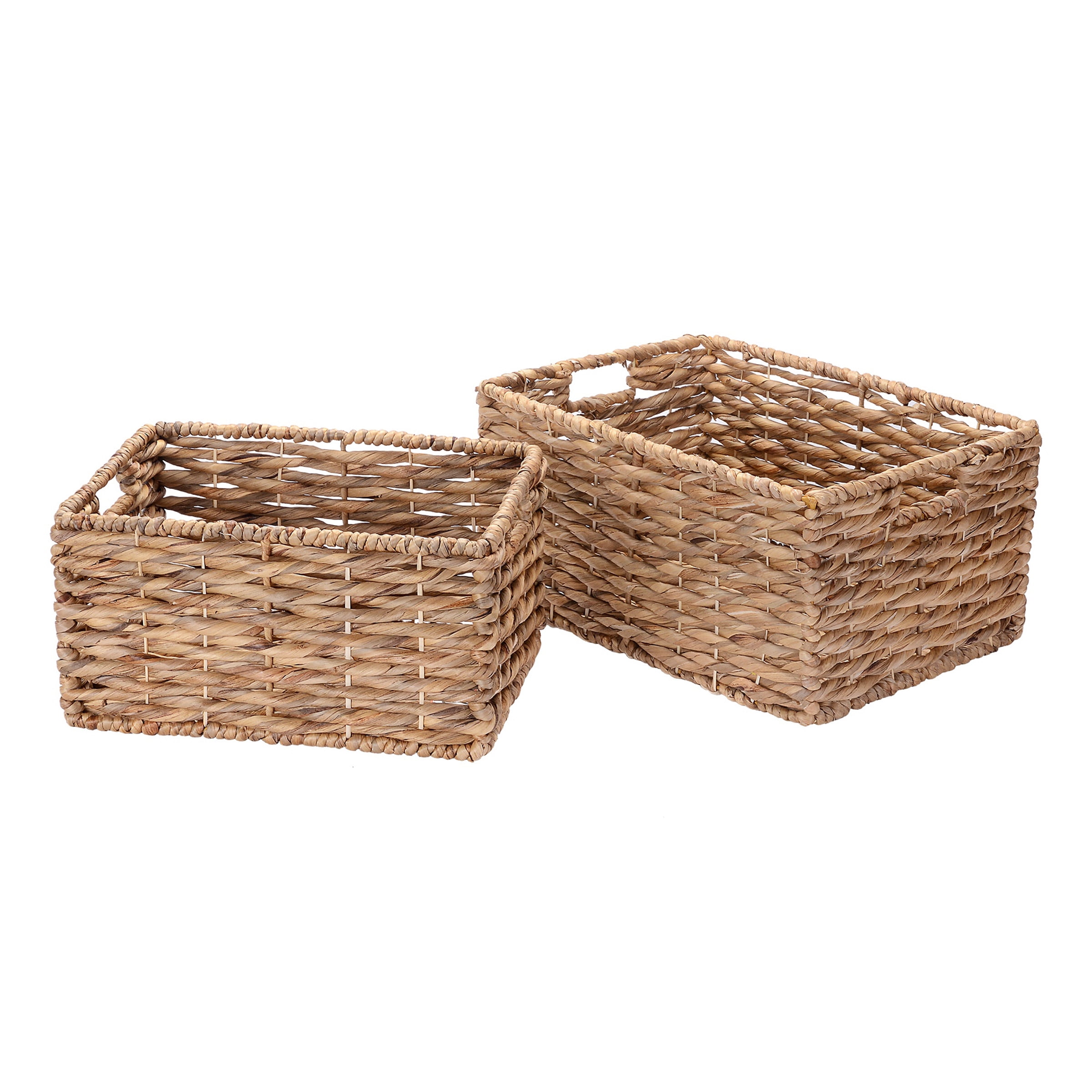 Villacera Handmade Twisted Wicker Baskets - Walmart.com