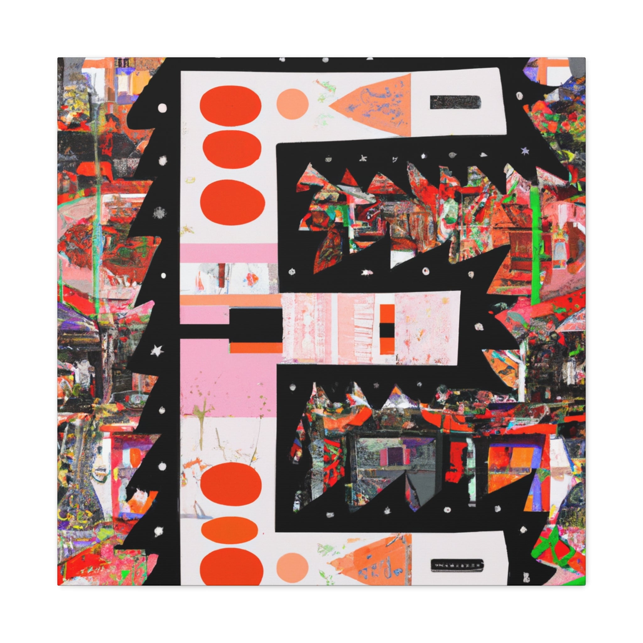 "Village Harvesting Crops" - Canvas - Walmart.com