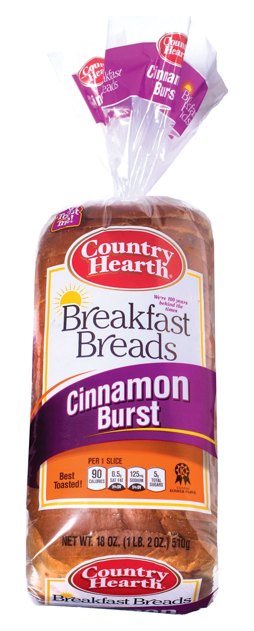Country Hearth Cinnamon Burst Bread 18 oz - Walmart.com