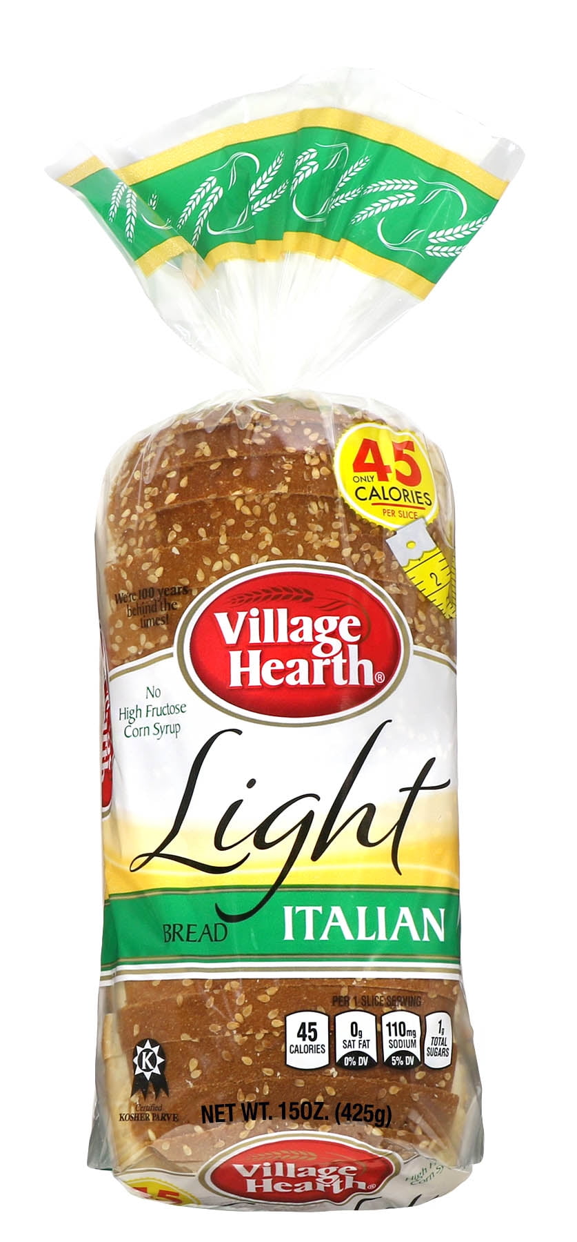 Village Hearth Light Italian Bread Loaf, 16 oz, 20 Count - Walmart.com