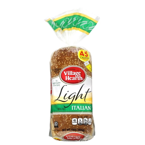 Village Hearth Light Italian Bread Loaf, 16 oz, 20 Count - Walmart.com
