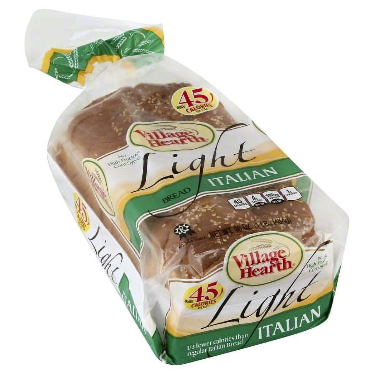 Village Hearth Light Italian Bread Loaf, 16 oz, 20 Count - Walmart.com