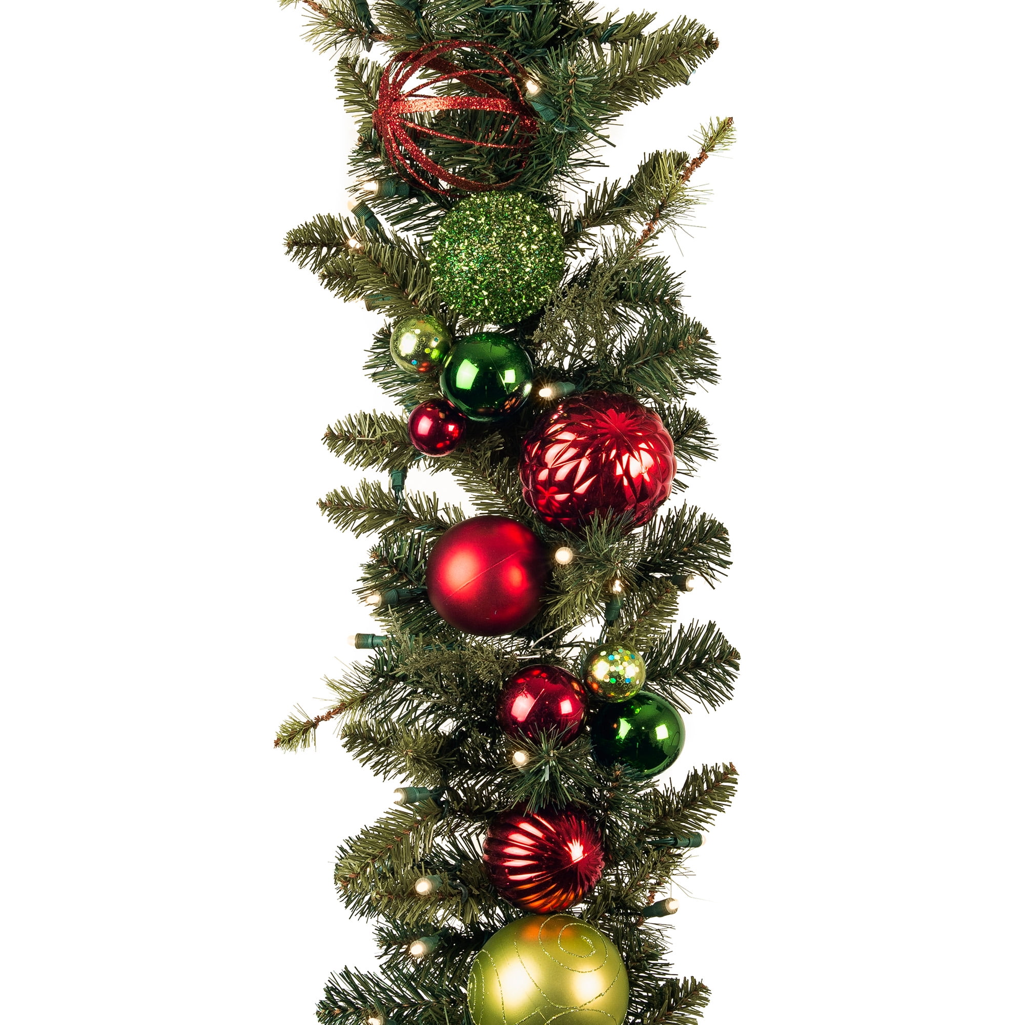 Village Lighting 9 ft. Pre-Lit LED Garland - Festive Holiday - Walmart.com