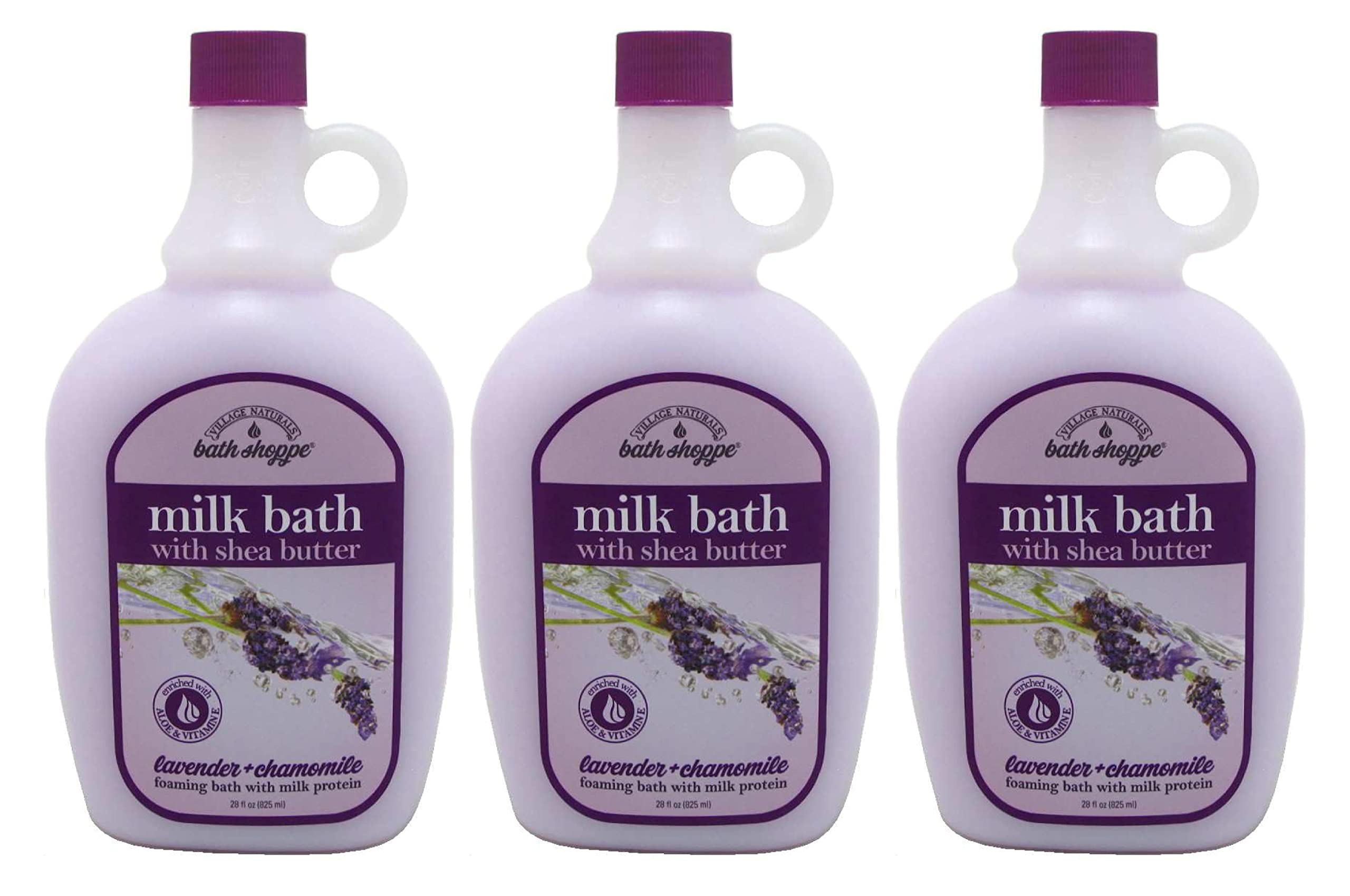 Village Naturals Bath Shoppe HMF23 Moisturizing Lavender Chamomile Milk ...