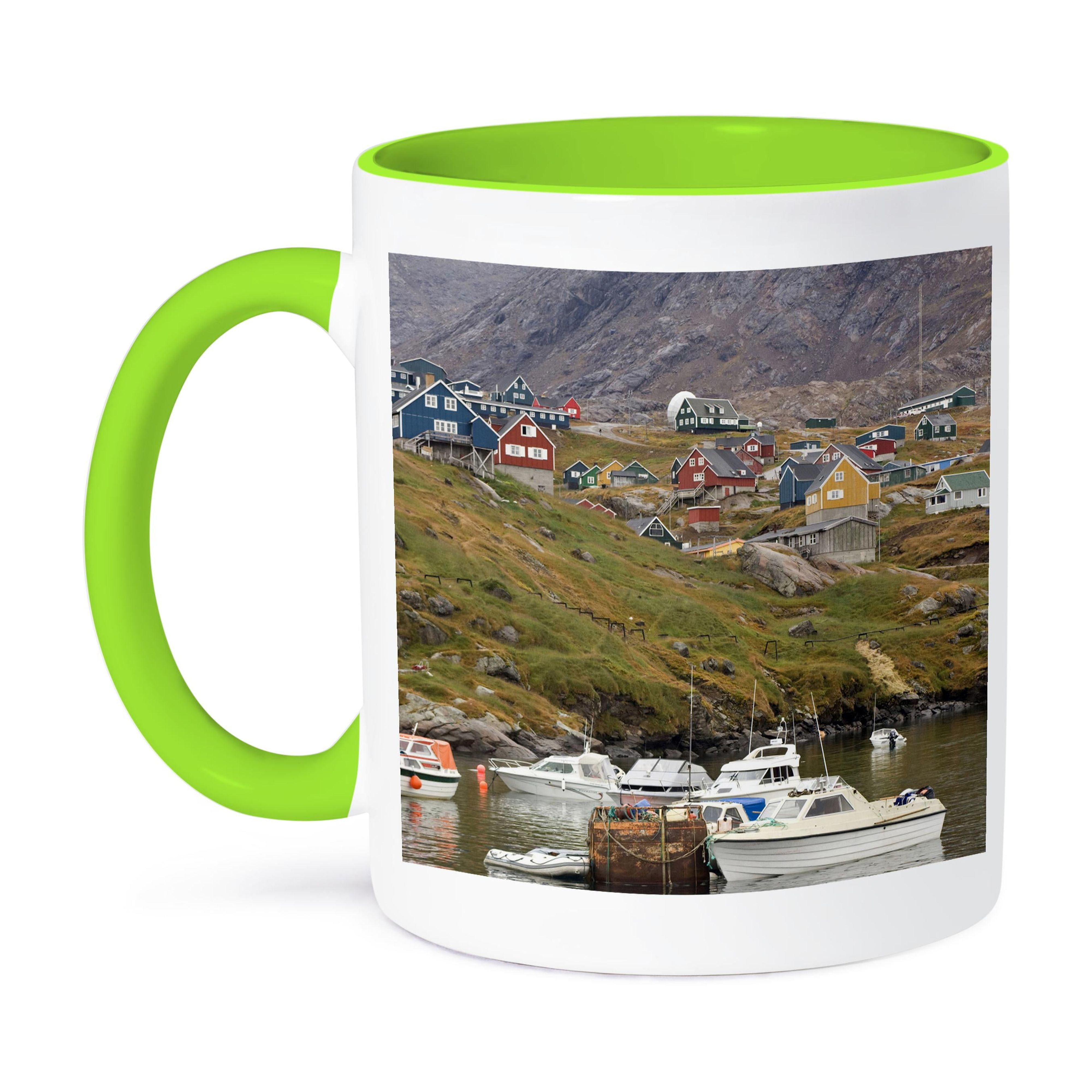 3dRose, Village Tasiilaq (Ammassalik) Greenland - GR01 DGI0095 - Daisy ...