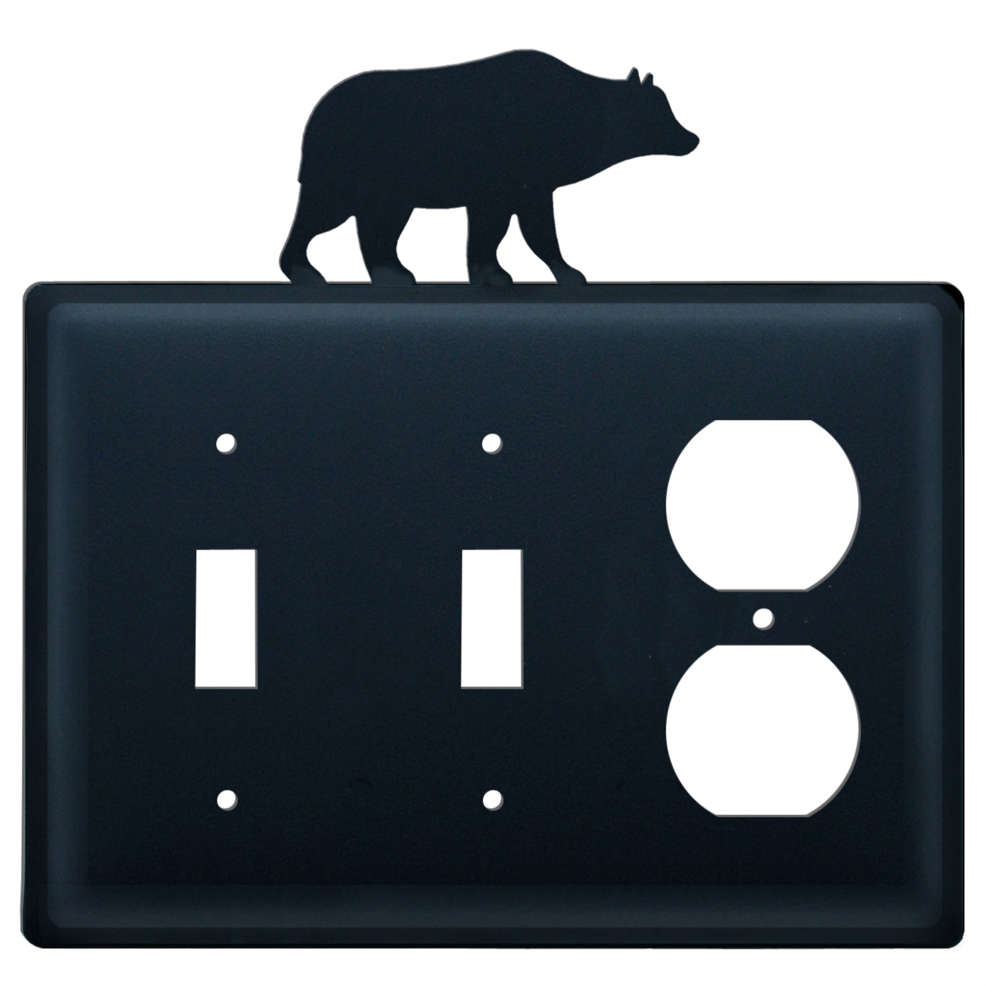 BEAR Double Switch & Single Outlet CUSTOM Product Cover - Walmart.com