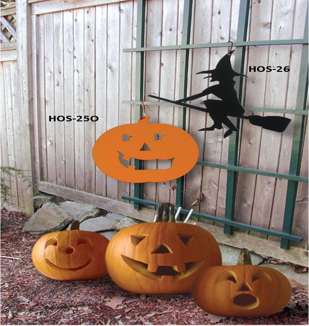 Village Wrought Iron Witch - Decorative Hanging Silhouette - Walmart.com