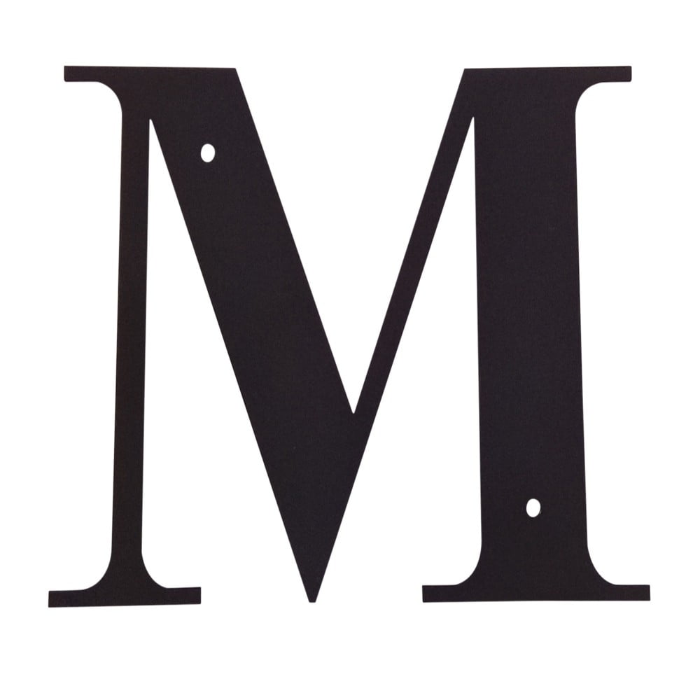 Village Wrought Iron Letter M Charming Home Decor Small - Walmart.com