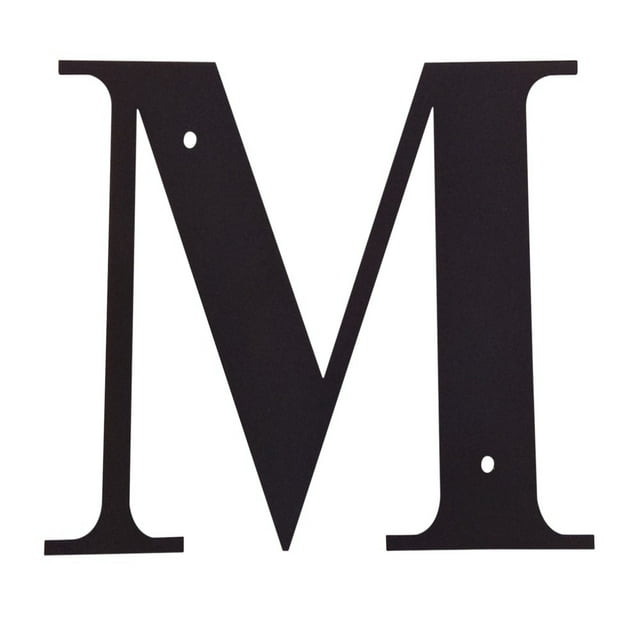 Village Wrought Iron Letter M Charming Home Decor Small - Walmart.com