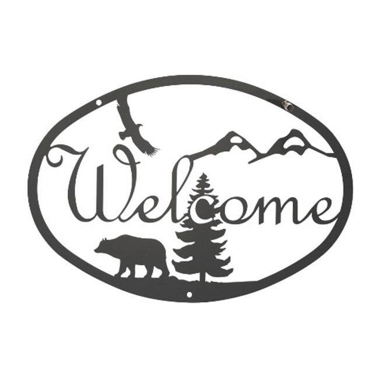 Bear - Welcome Sign Medium - Walmart.com