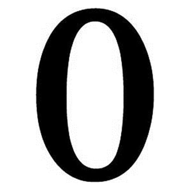 Number 0 Small Size 3/4 In. W x 6 In. H - Walmart.com