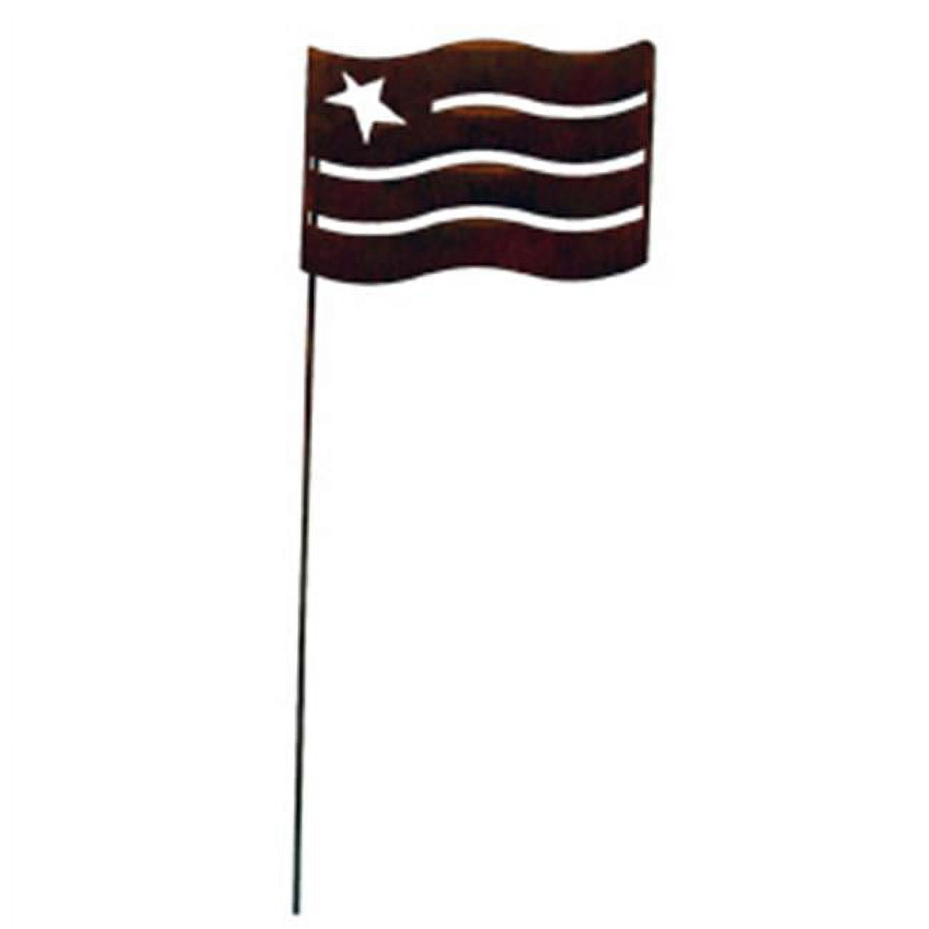 Flag Rusted Garden Stake Small - Walmart.com