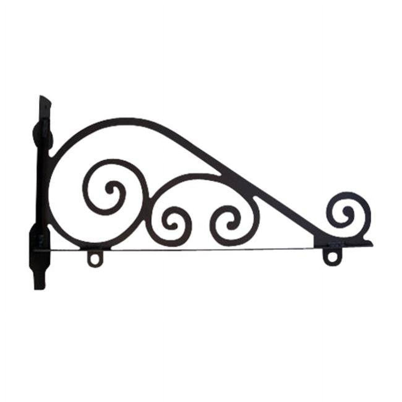 Village Wrought Iron SGB-103-36 Traditional Sign Bracket - Black ...