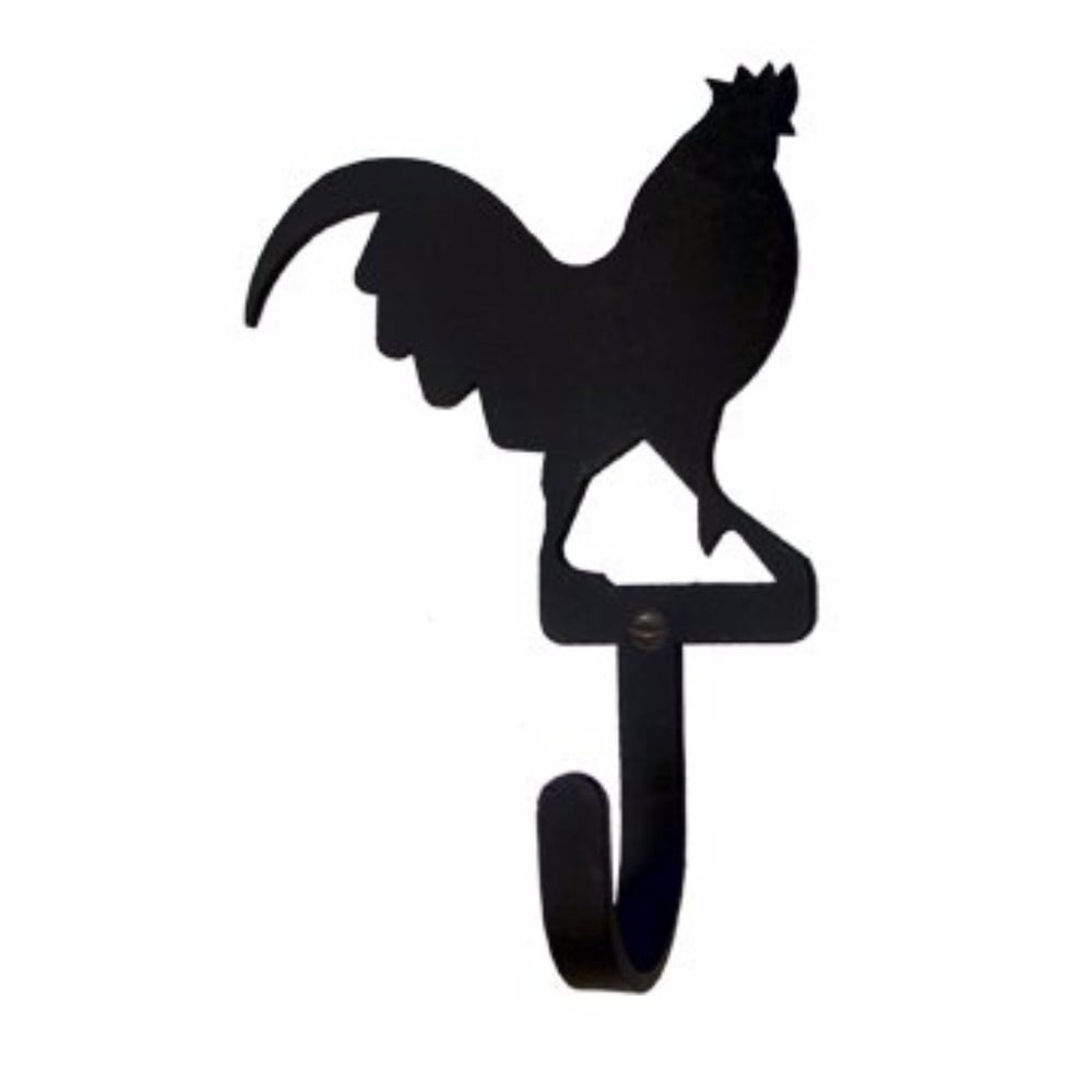 Village Wrought Iron Village Wrought-iron Small Rooster Wall Hook - Walmart.com
