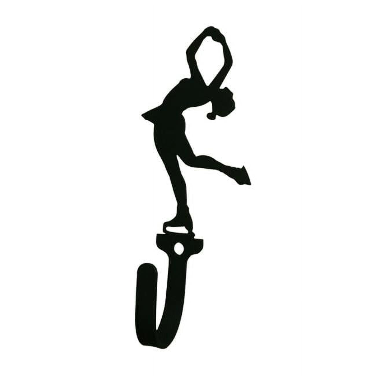 Village Wrought Iron WH-269-S Figure Skater Womans & Girls Wall Hook ...