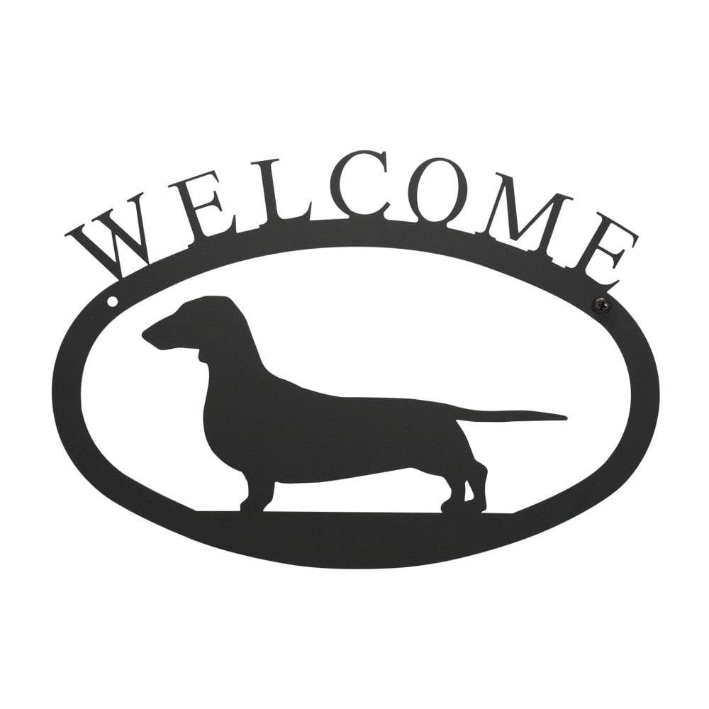 Dachshund Welcome Sign Small - Walmart.com