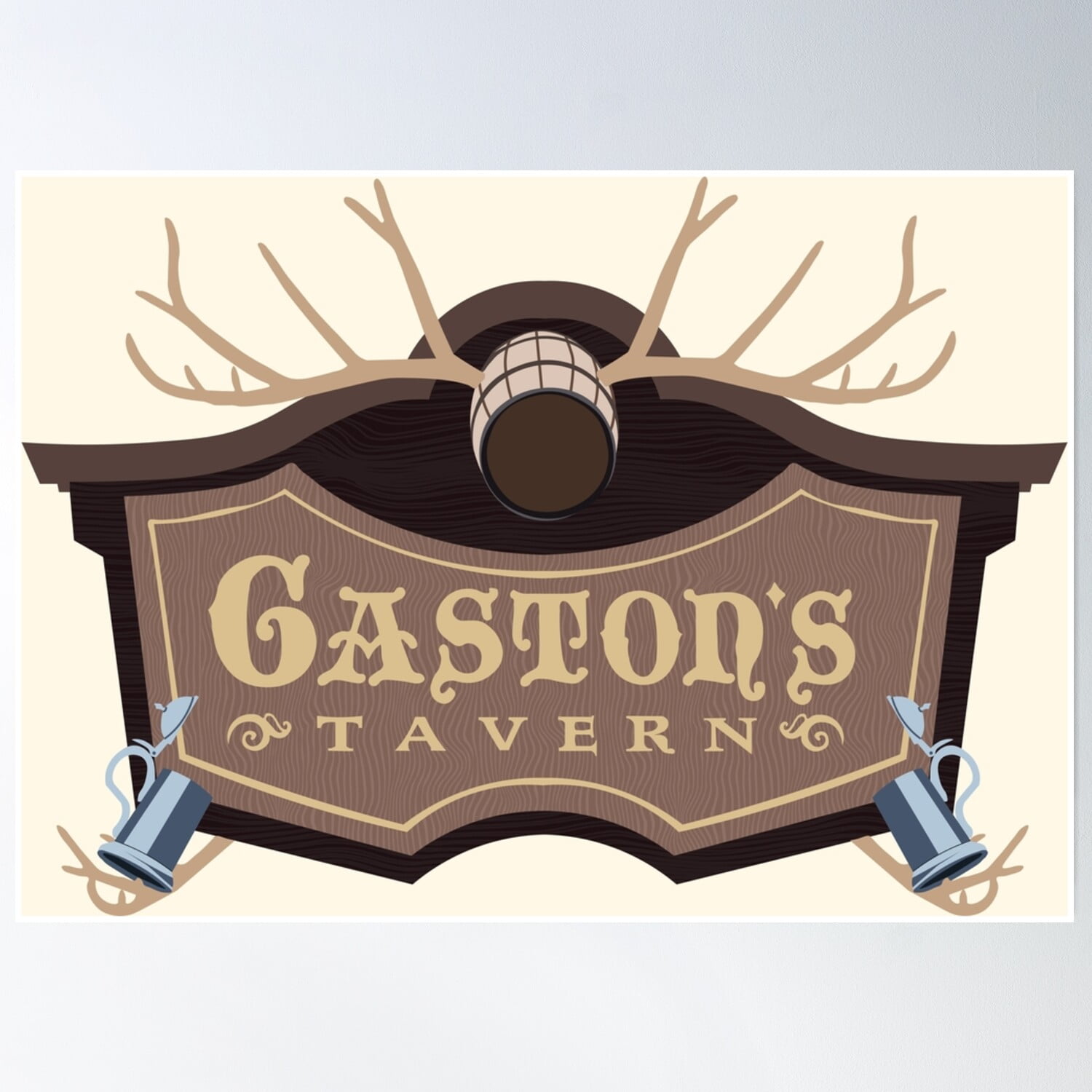 Villainous Tavern Poster Wall Art, Modern Wall Decor, 8x12 UNFRAMED ...