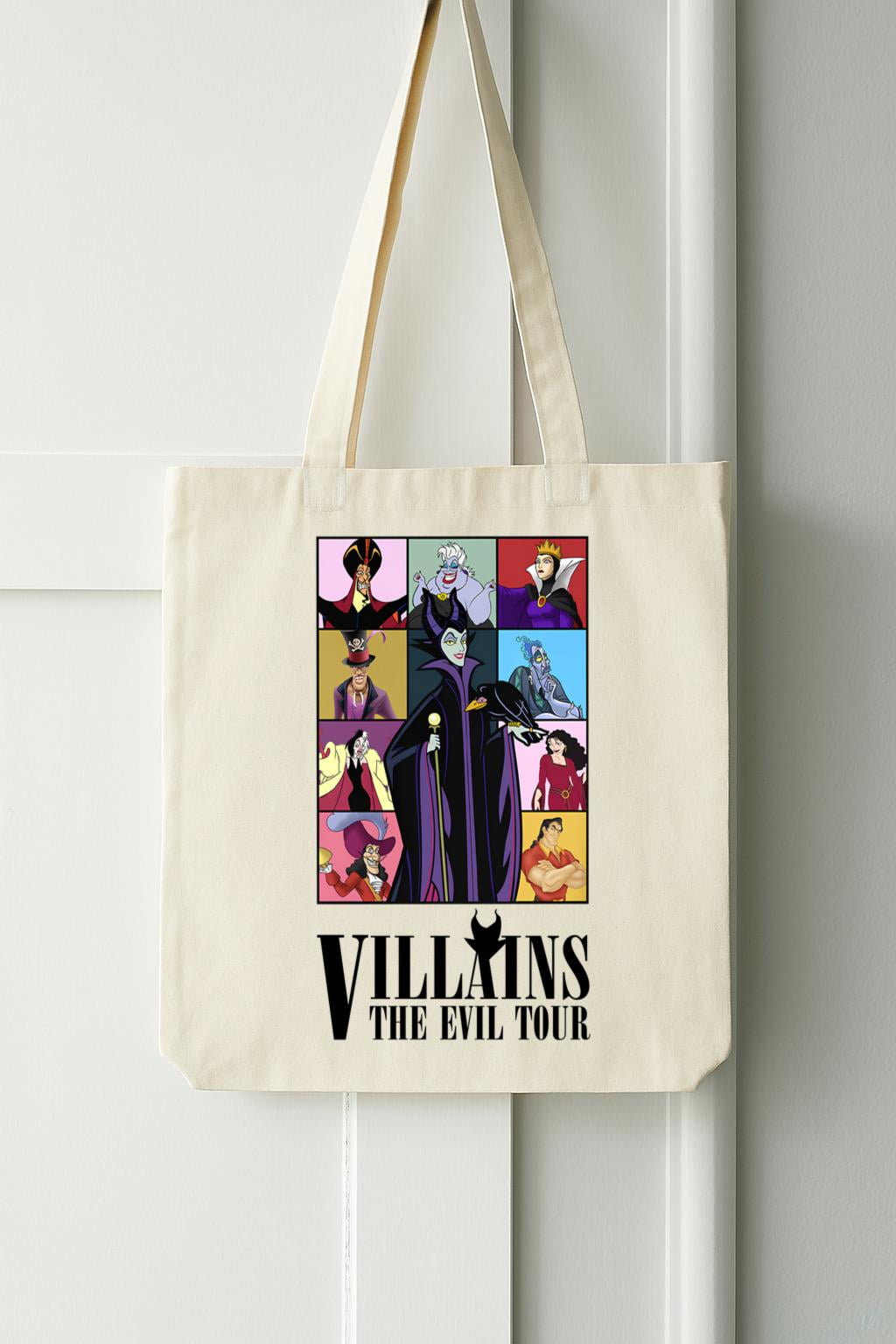 Villains Evil Tour Bag, Evil Characters Tour , Music Lover Tote Bag ...