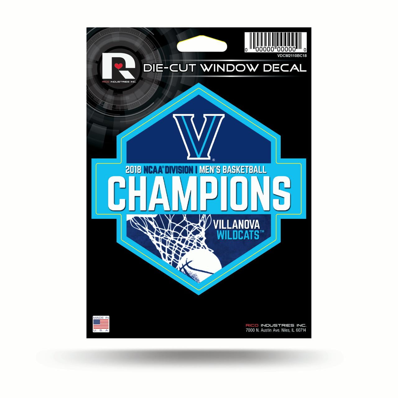 Villanova Wildcats Official NCAA 2018 National Championship Automotive ...