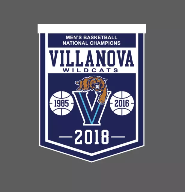 Villanova Wildcats Sticker Decal 2018 National Champions - Die Cut ...