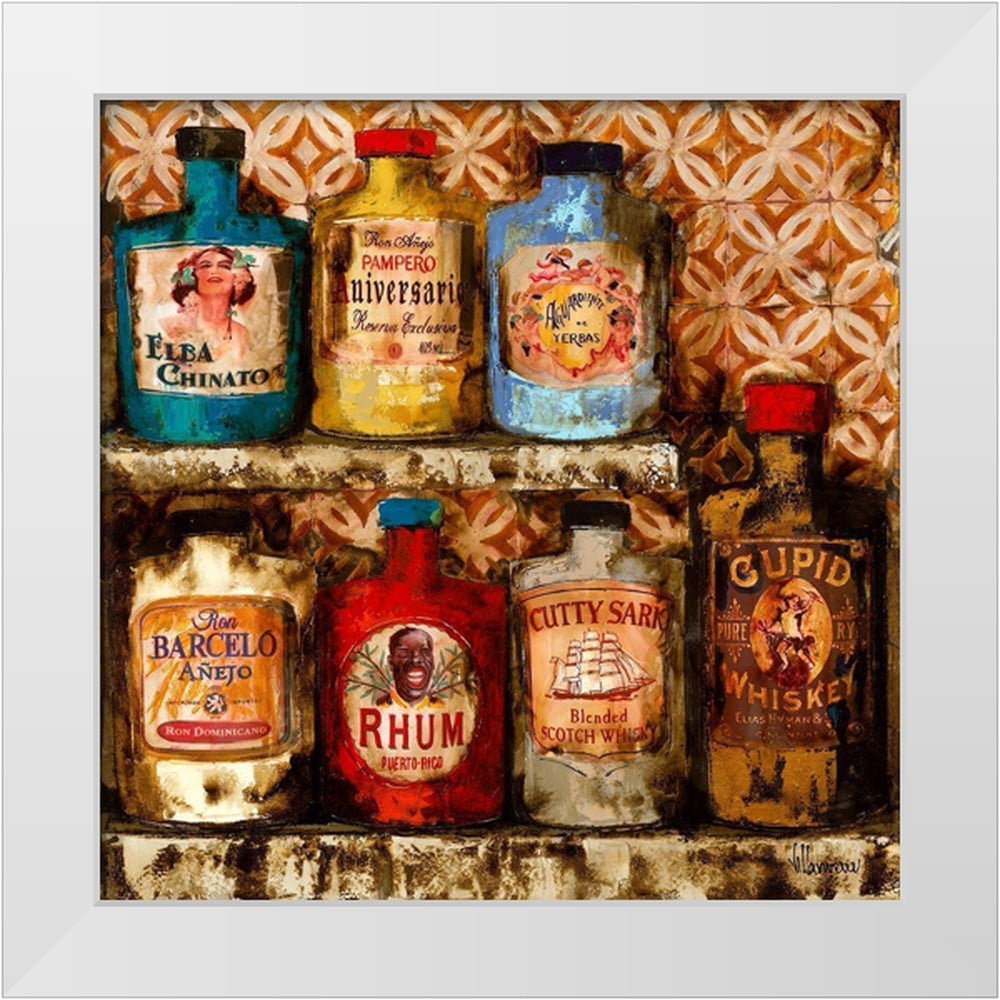 Villanueva, Natalia 12x12 White Modern Wood Framed Museum Art Print ...