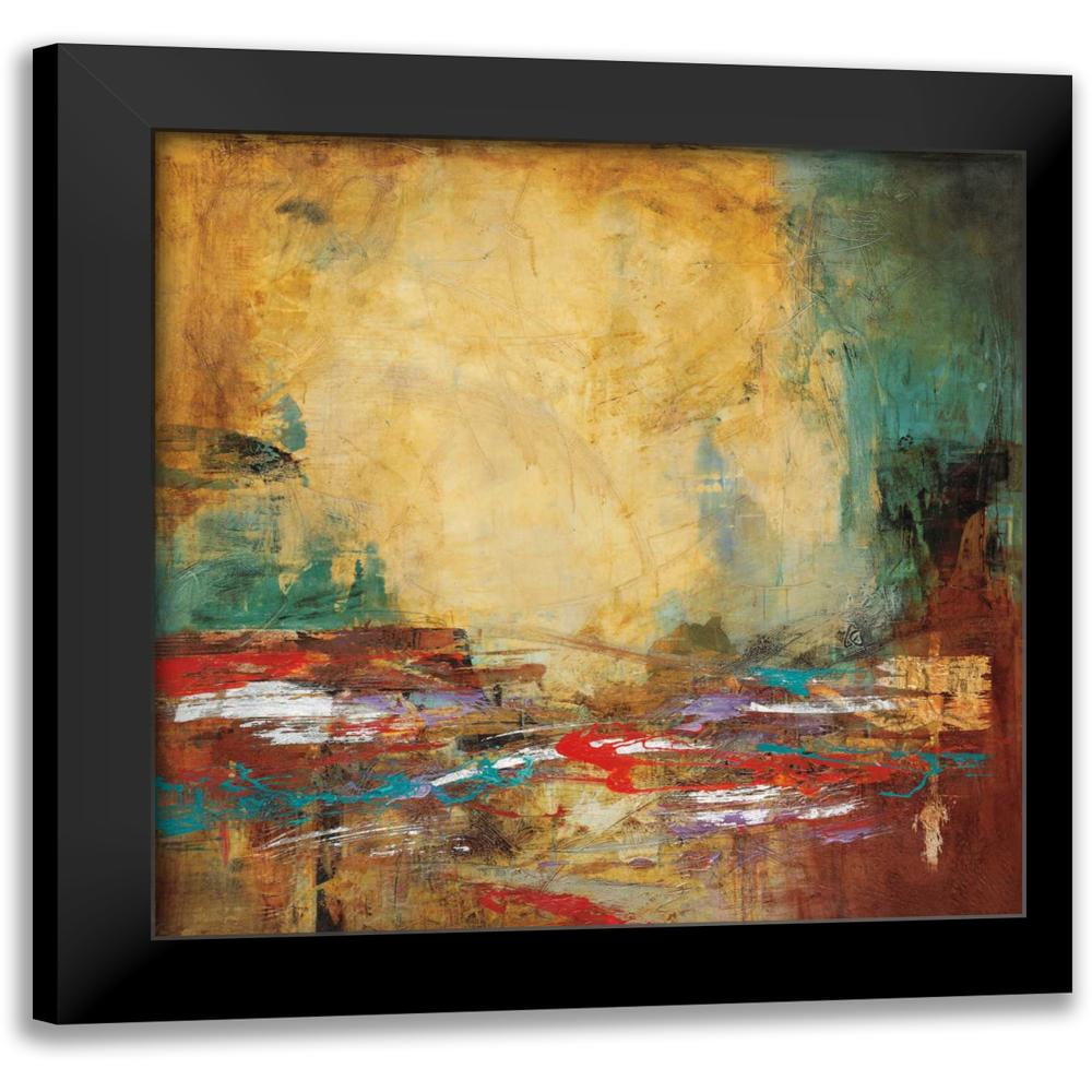 Villarreal Santos, Nancy 15x15 Black Modern Framed Museum Art Print ...