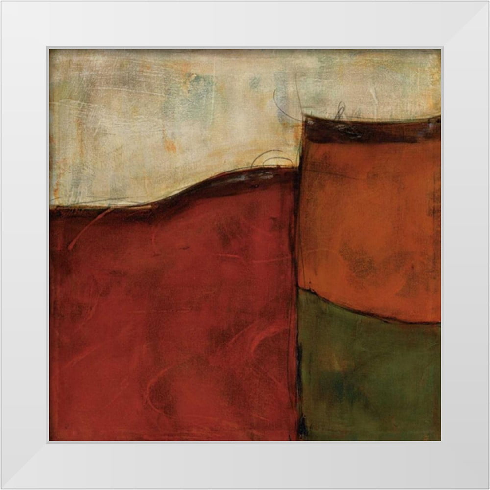 Villarreal Santos, Nancy 15x15 White Modern Wood Framed Museum Art ...