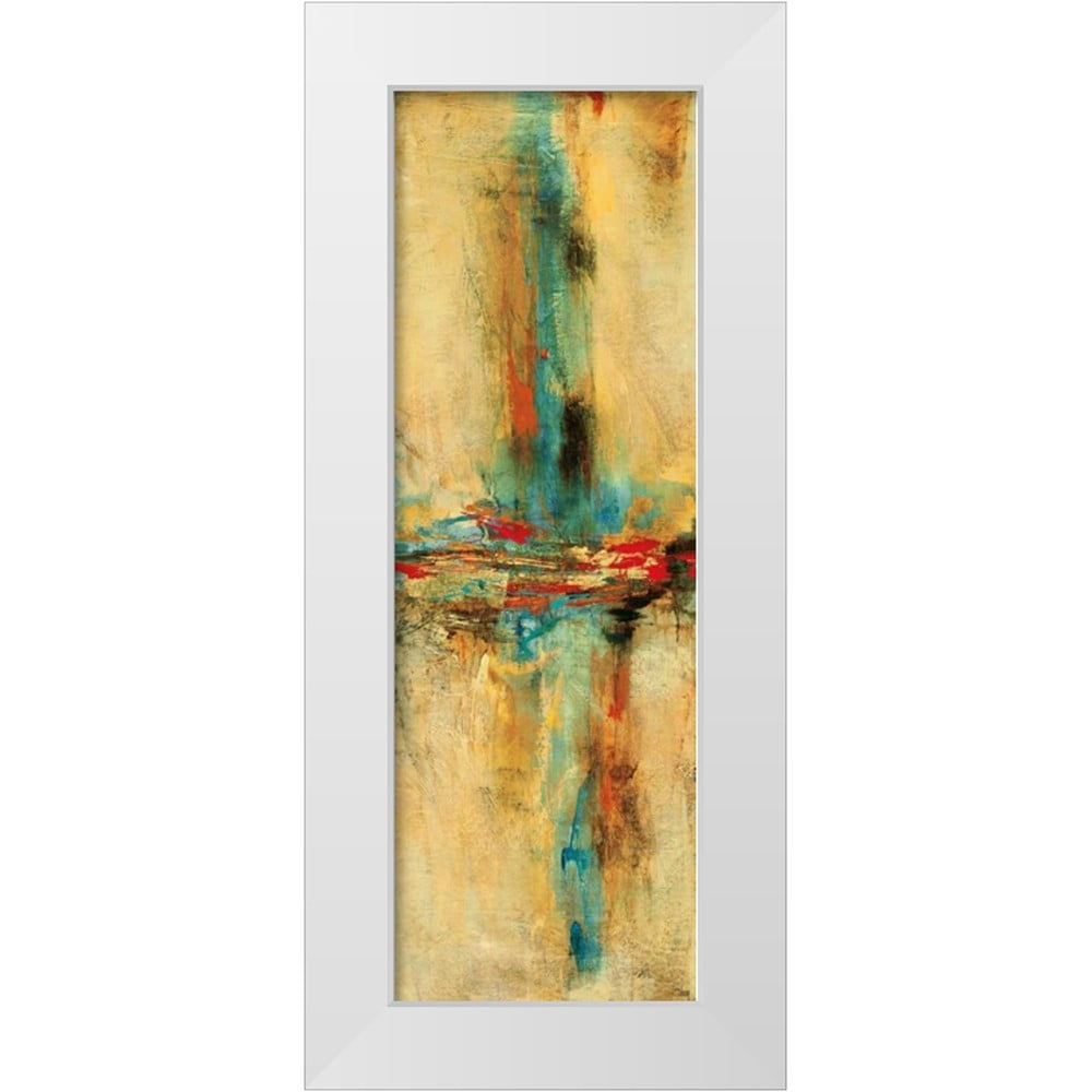 Villarreal Santos, Nancy 9x18 White Modern Wood Framed Museum Art Print ...
