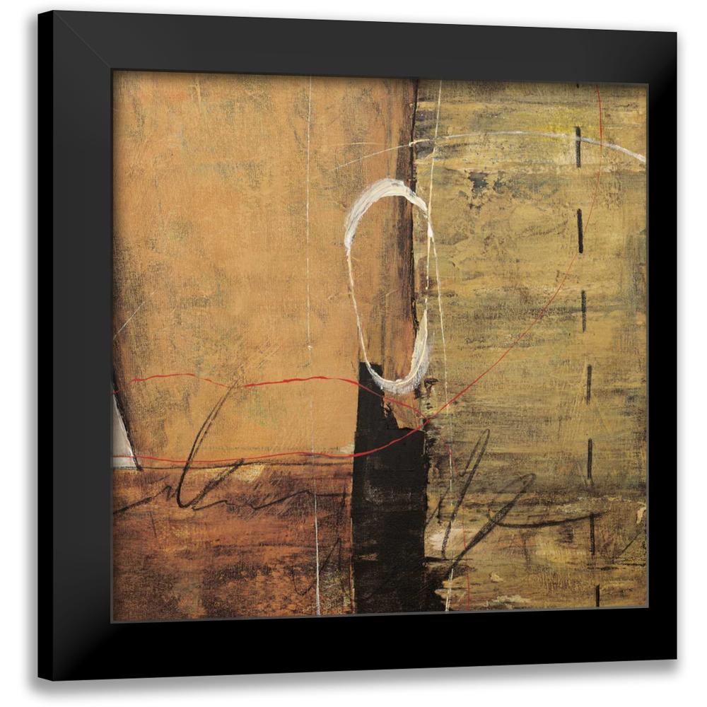 Villarreal Villarreal, Gabriela 15x15 Black Modern Framed Museum Art ...