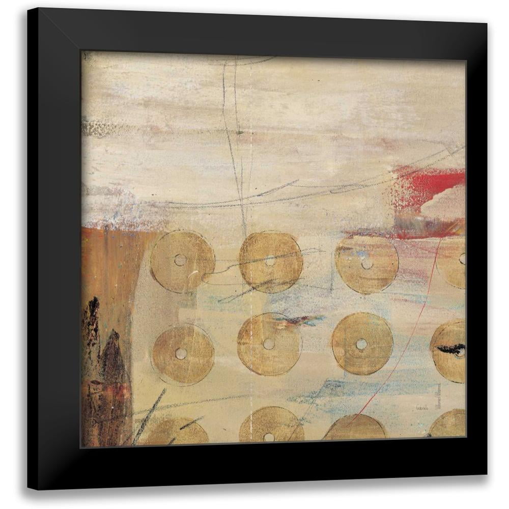 Villarreal Villarreal, Gabriela 15x15 Black Modern Framed Museum Art ...