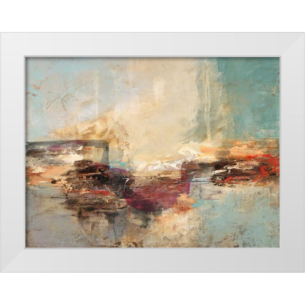 Villarreal Villarreal, Gabriela 18x15 White Modern Wood Framed Museum ...