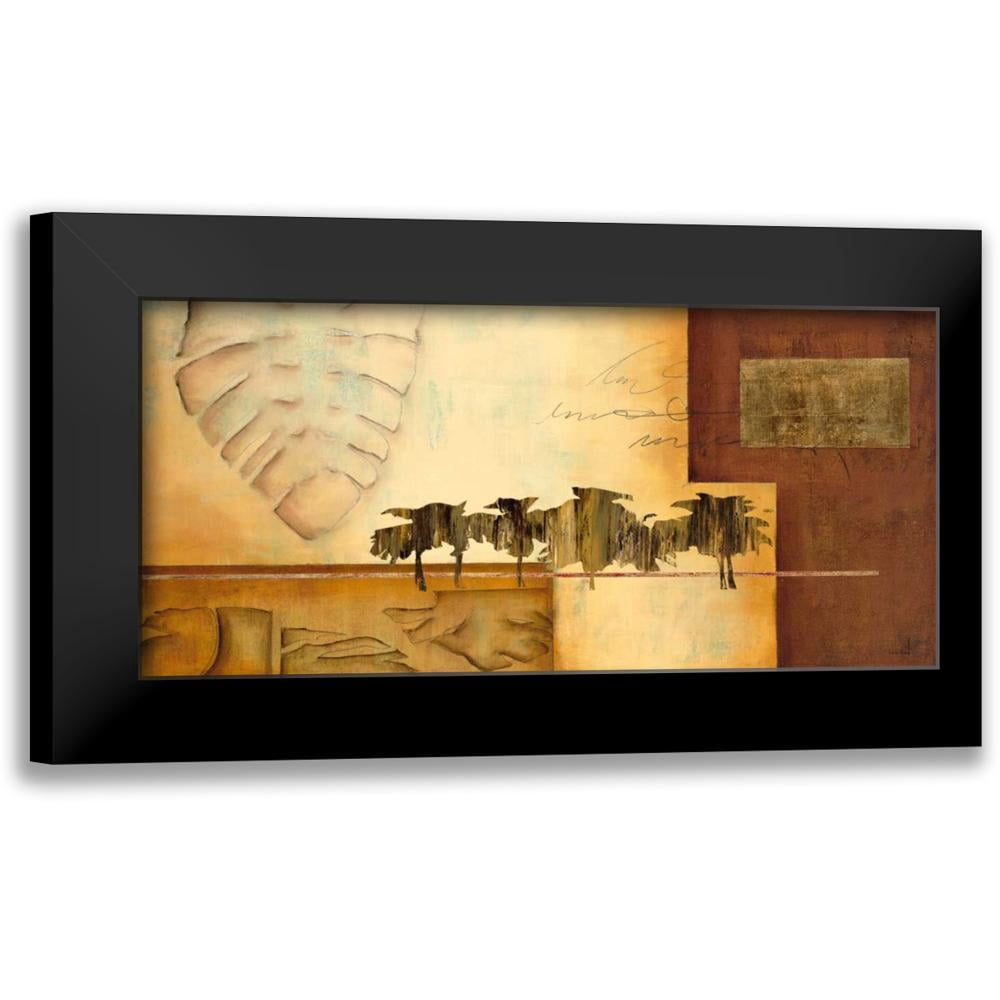 Villarreal Villarreal, Gabriela 24x13 Black Modern Framed Museum Art ...
