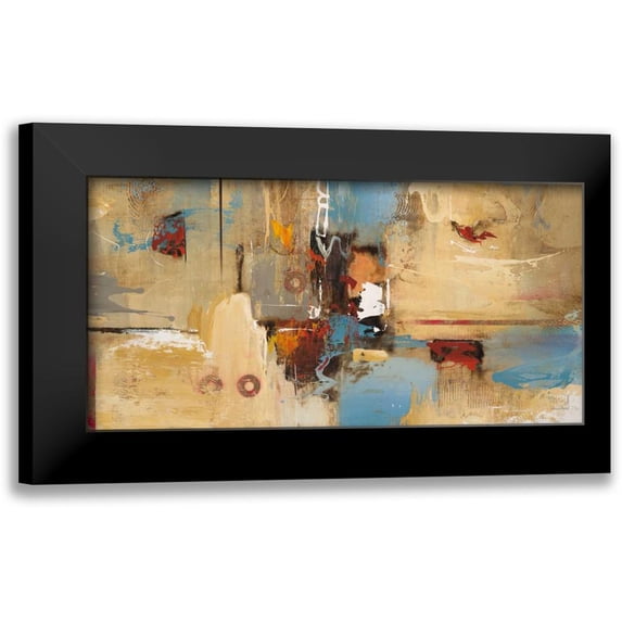 Villarreal Villarreal, Gabriela 24x14 Black Modern Framed Museum Art ...