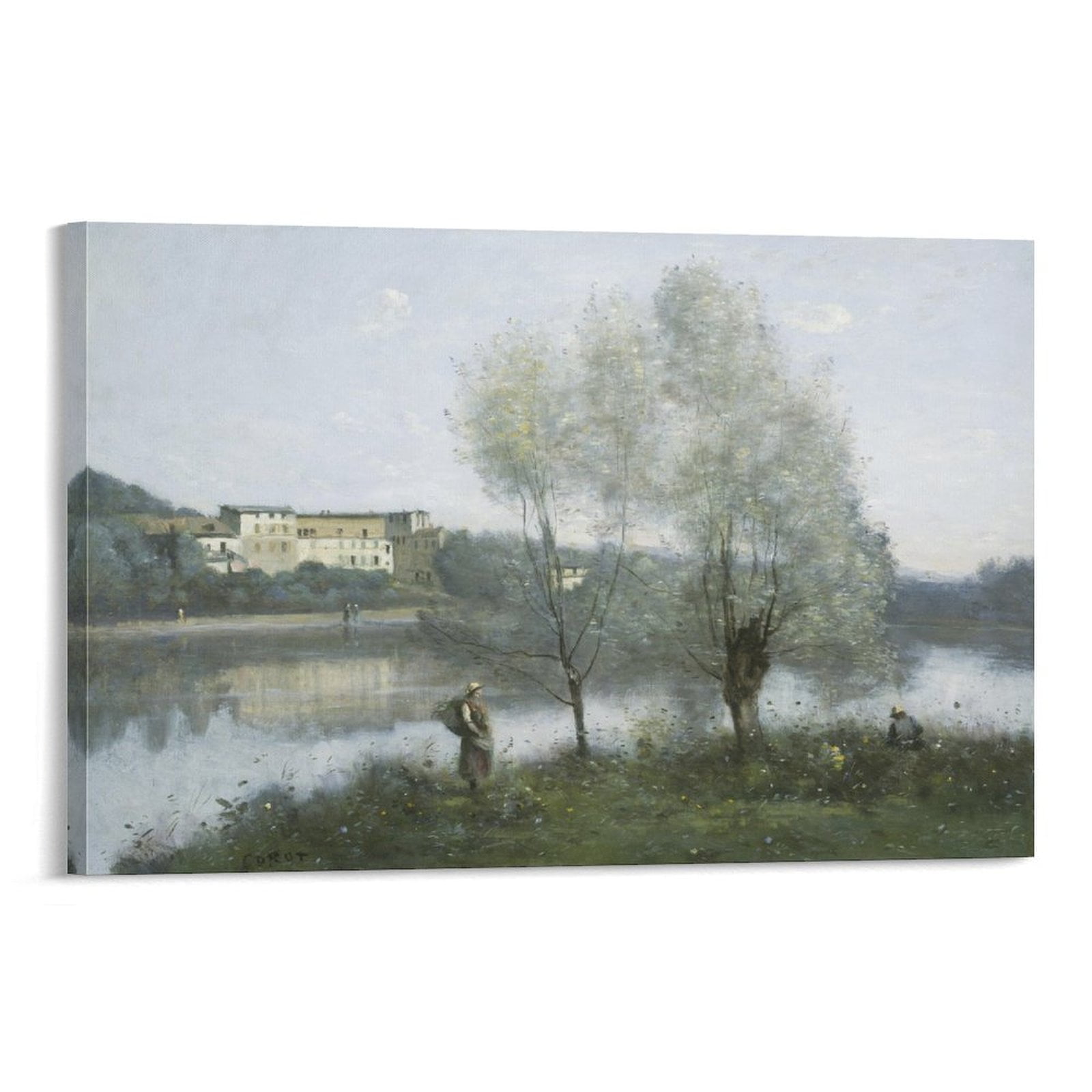 Ville D'Avray Jean-Baptiste-Camille Corot Painter Poster Painting On ...