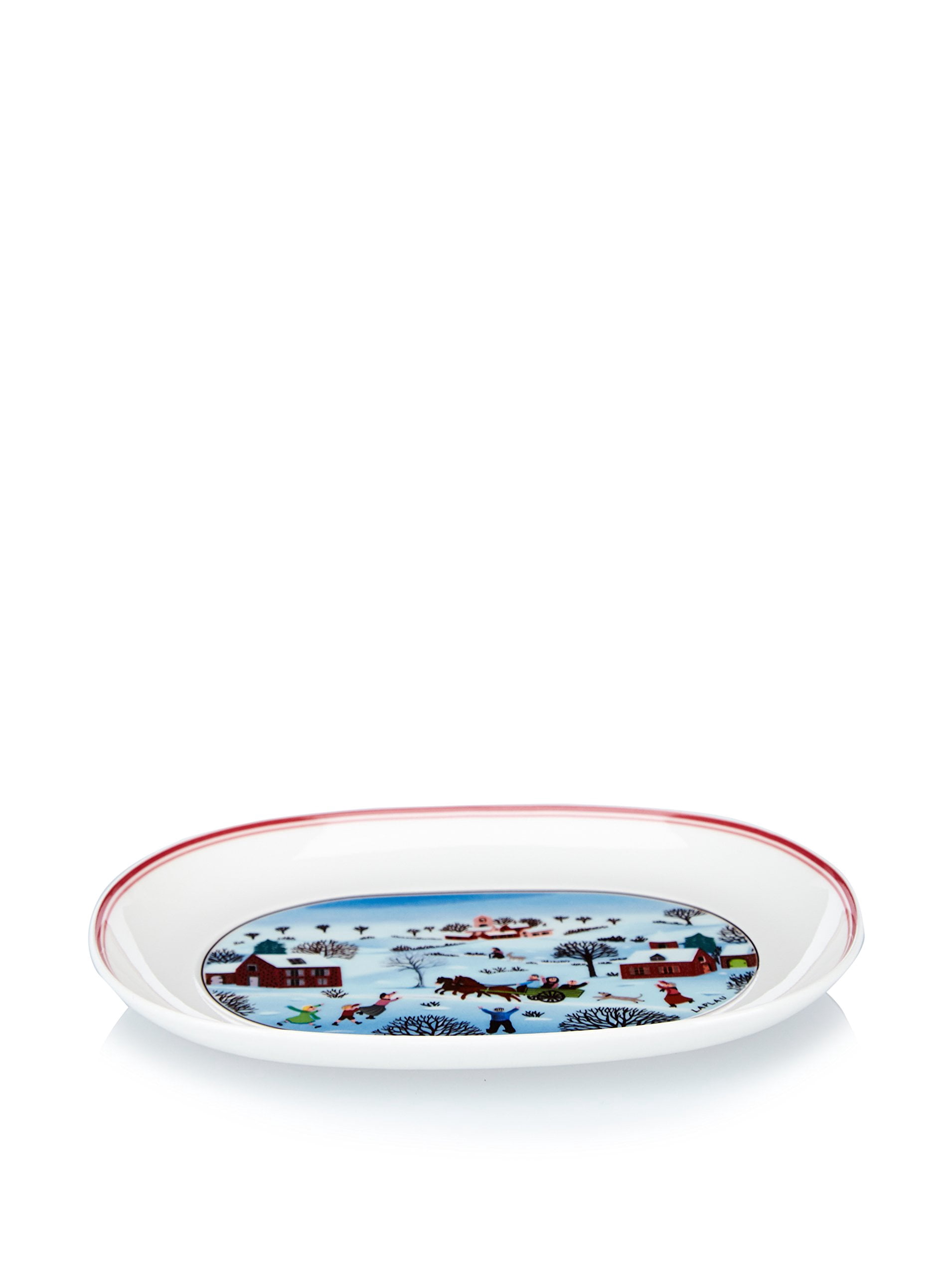 Villeroy & Boch Design Naif Christmas Pickle Dish, Premium Porcelain ...