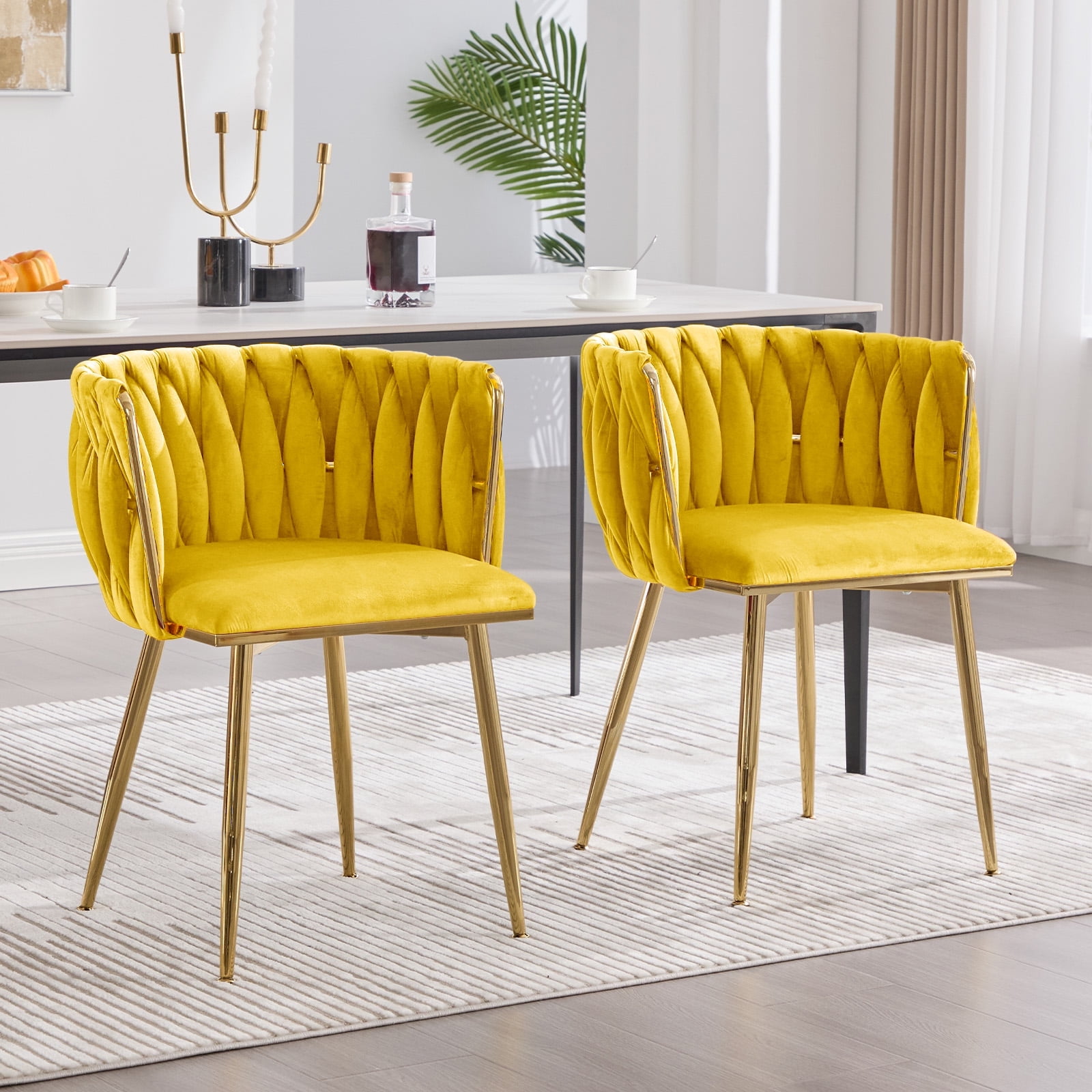 Mustard Yellow Dining Chairs