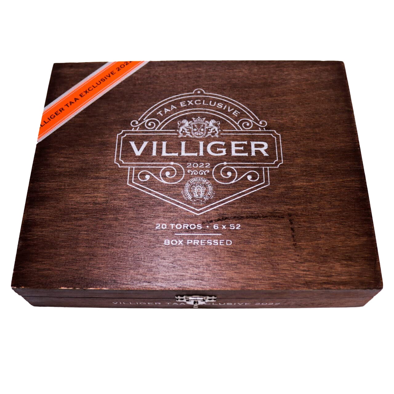 Villiger Toros TAA Exclusive 2022 Empty Wood Cigar Box 9" x 7" x 1.75 ...