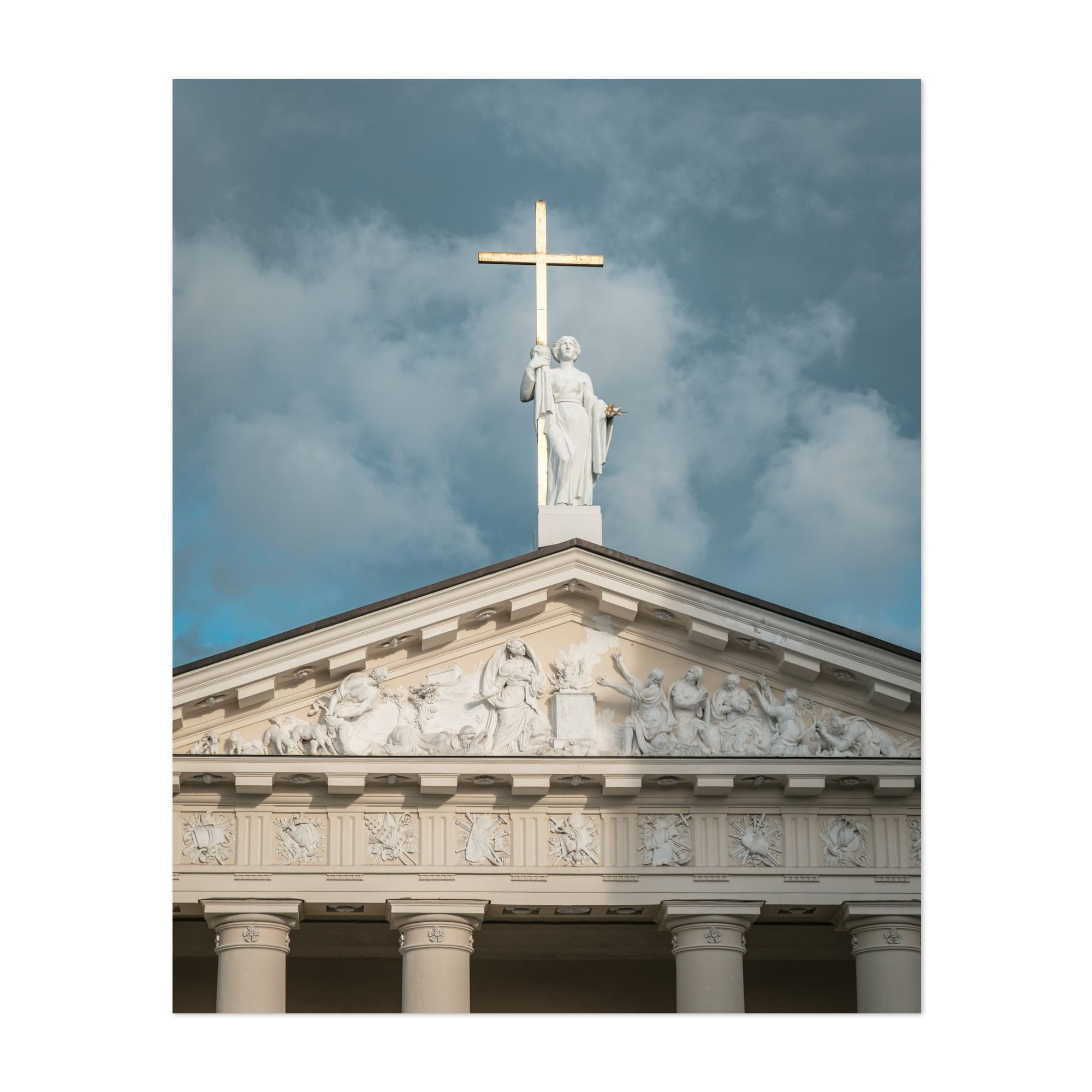 Vilnius Cathedral 02 - Vilnius Vilnius Lithuania Photography Unframed ...