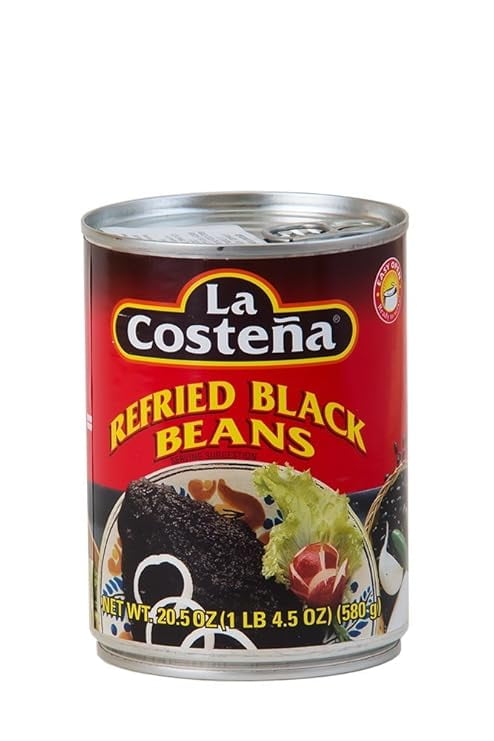 Vilore Foods Co La Costena Refried Black Beans, 20.5 oz ( Pack of 2 ...