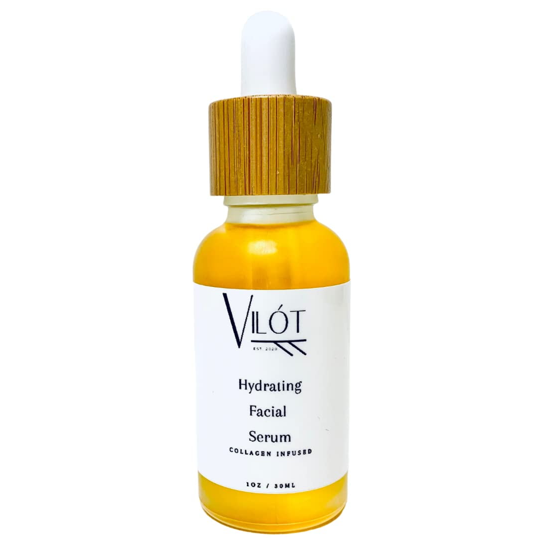 Vilot Skin Anti-aging Hydrating Facial Serum for Dry Skin, Collagen ...