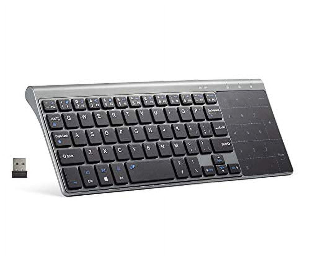 Vilros 2.4GHz 10 Inch Wireless Keyboard with Touchpad -Great for ...