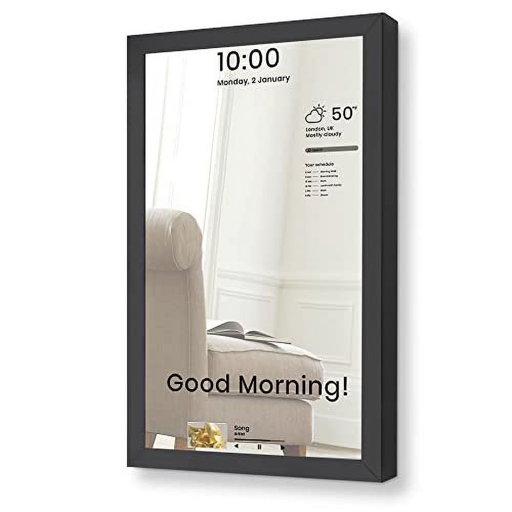 Vilros Magic Mirror V4-2 Way Mirror with Internal LCD Screen for Smart ...