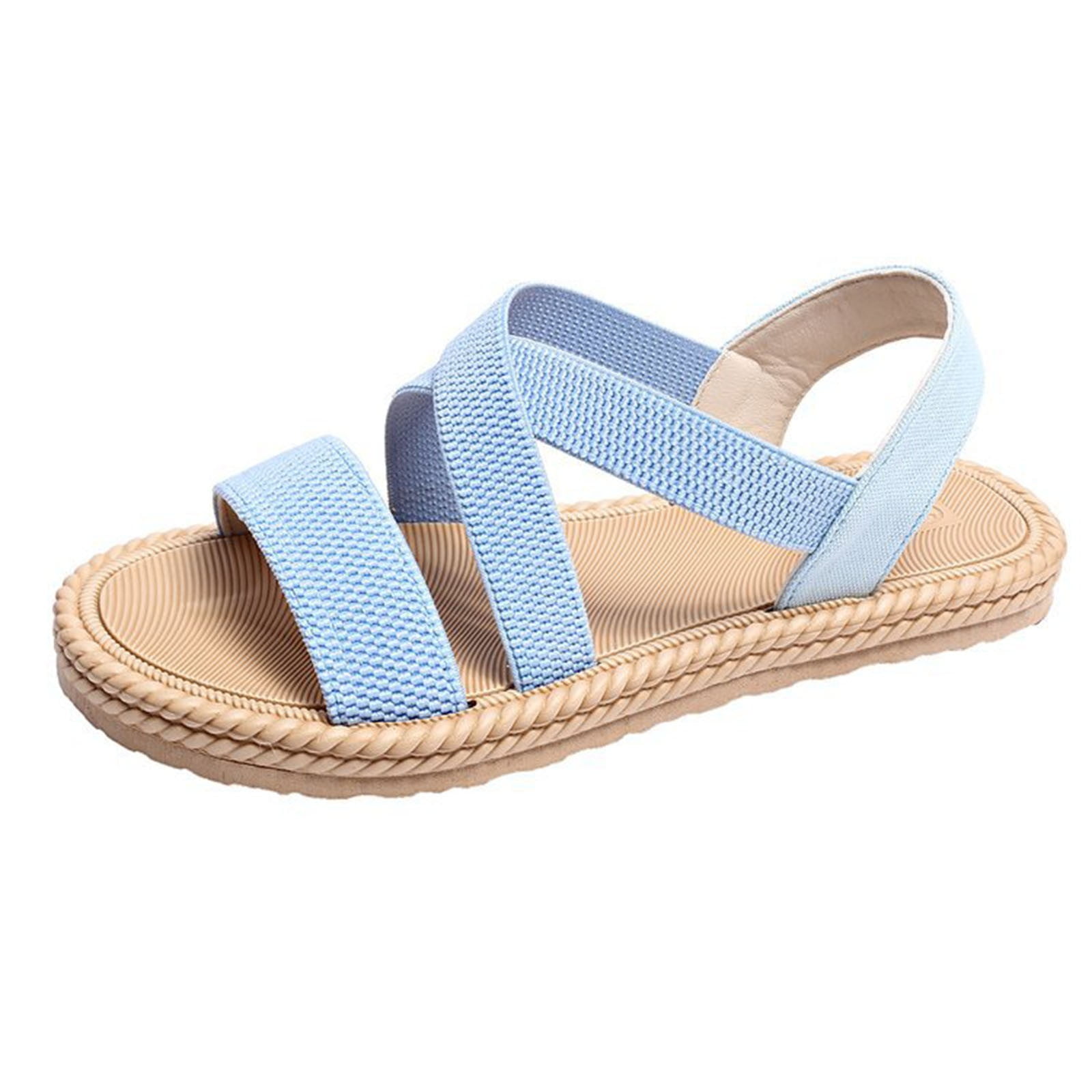 Viluyesy Sandals for Womens, Open Toe Breathable Comfort Wide Width ...