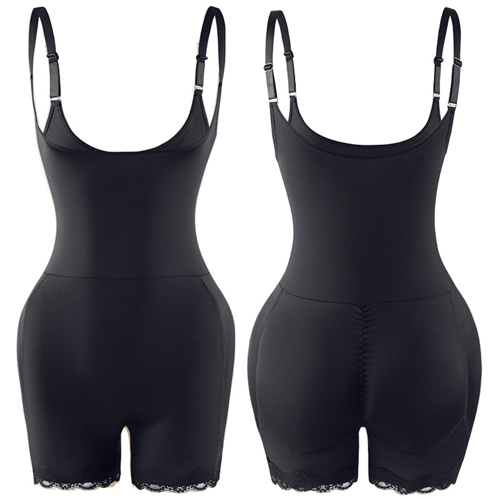 Viluyesy Womens Open Bust Shapewear, Tummy Control Seamless Slim Fit ...