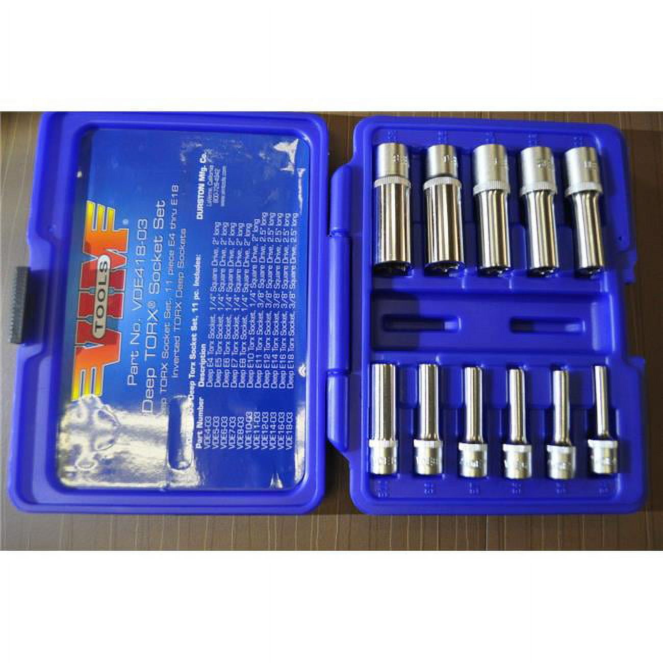 VIM Tools VDE12 E12 Deep TORX Socket - Walmart.com