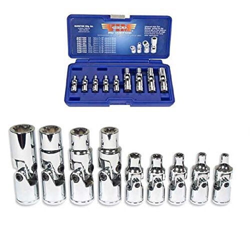 Vim Tools 9-piece Universal Joint In.e In. Torx Socket Set - Walmart.com