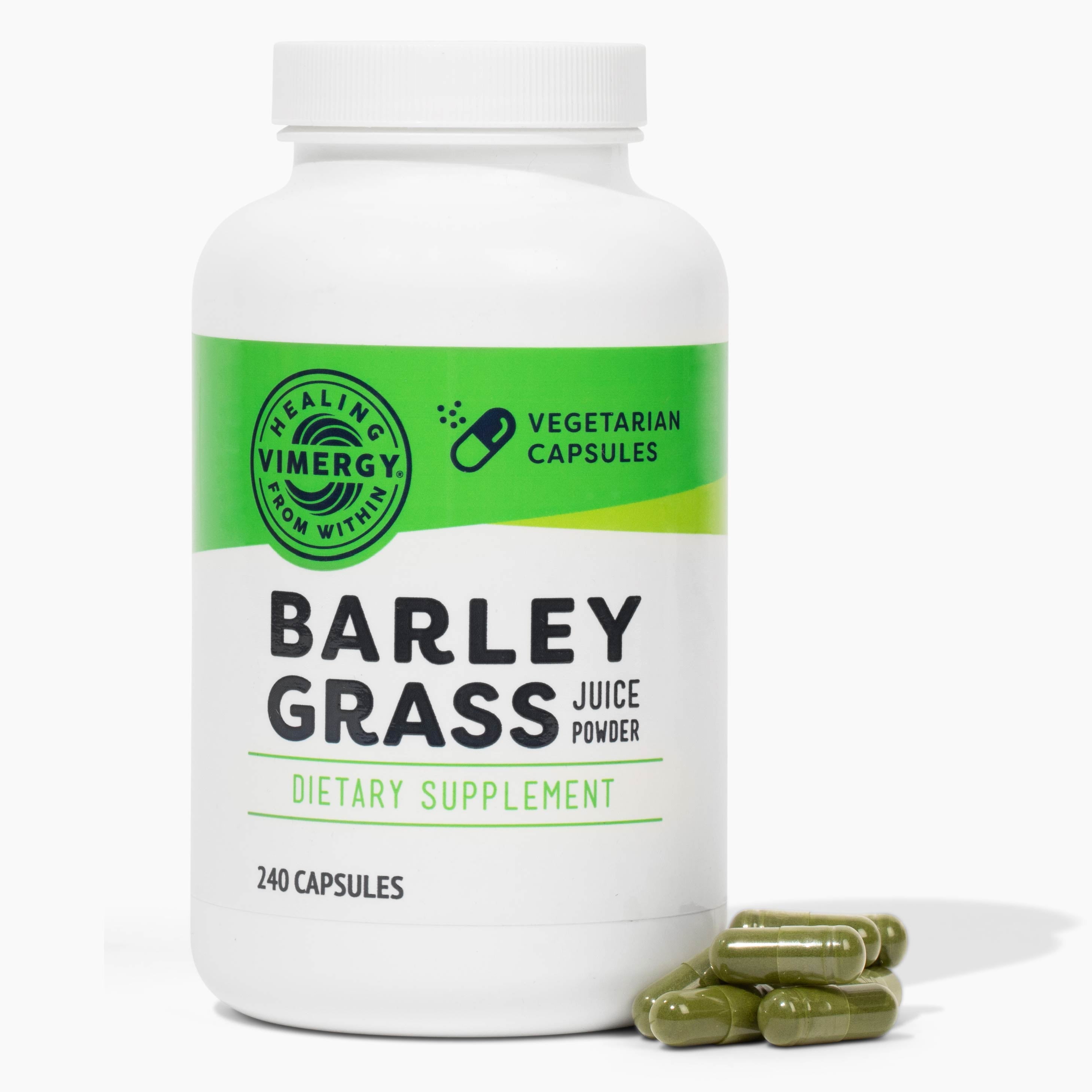 Vimergy Wellness Barley Grass Powder Supplement, 30 Servings, Vitamins ...