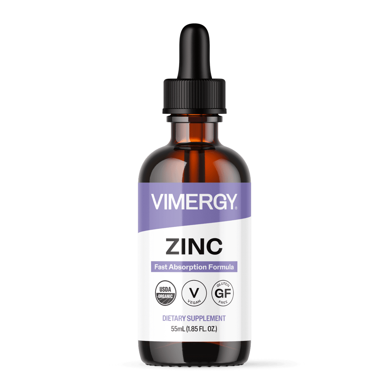 Vimergy, Organic Liquid Zinc, 7.5 MG, Vegan Gluten-Free - Walmart.com