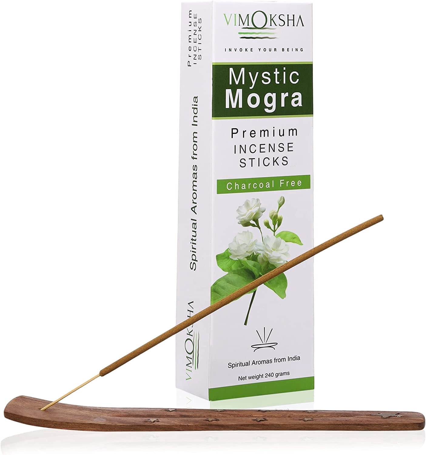 Vimoksha Premium Incense Sticks Mystic Mogra Organic Chemicals Free For ...