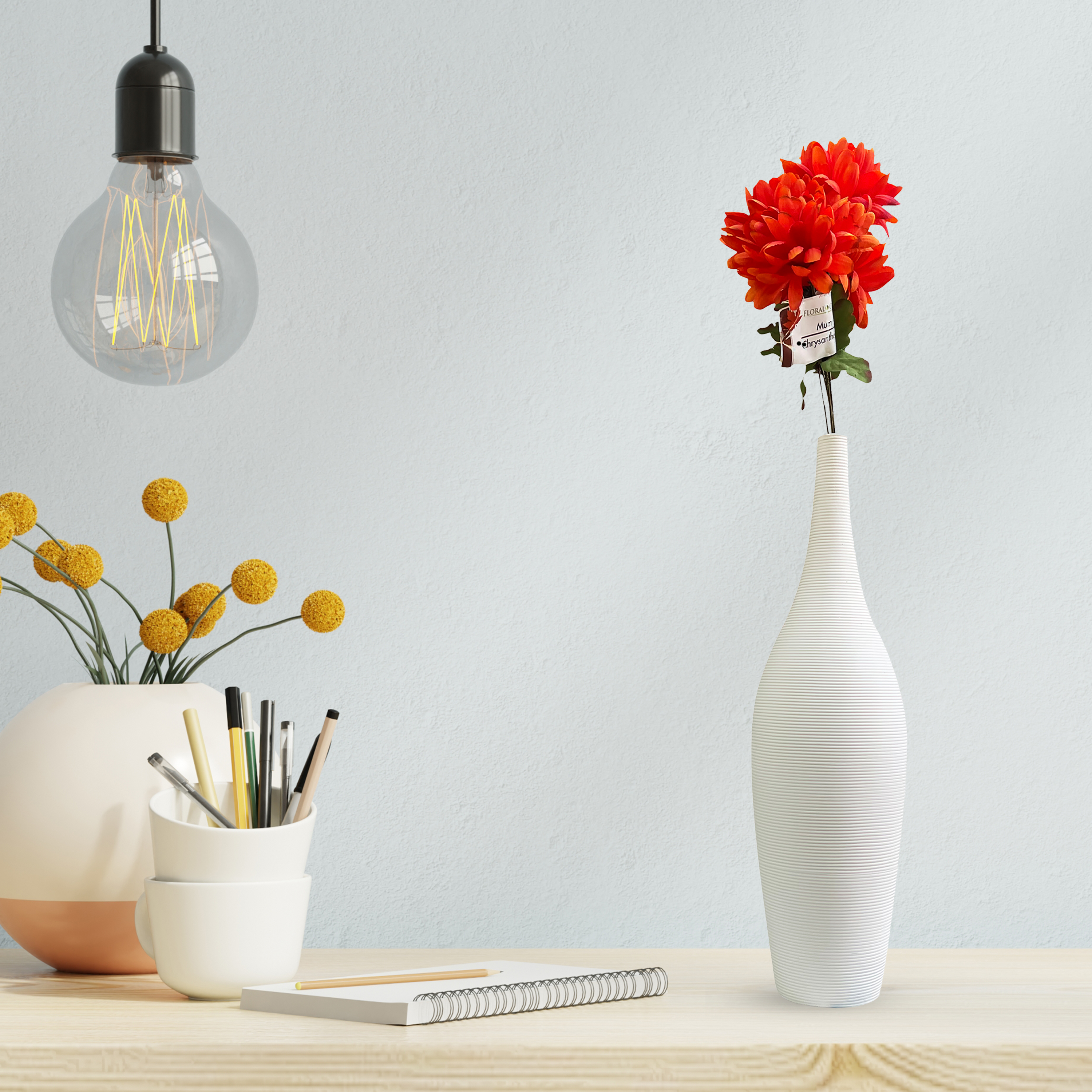 Vimonus Retro Handmade Ceramic Vase - Durable and Elegant Looking ...